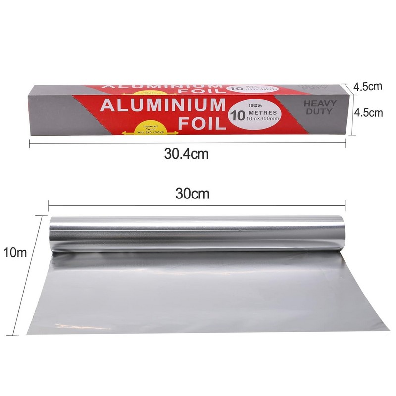 Lot de 6 (0,95€ unité) : Rouleau de papier d’aluminium épaissi "Qualité ...
