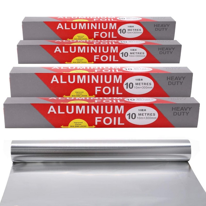 Lot de 6 (0,95€ unité) : Rouleau de papier d’aluminium épaissi "Qualité ...