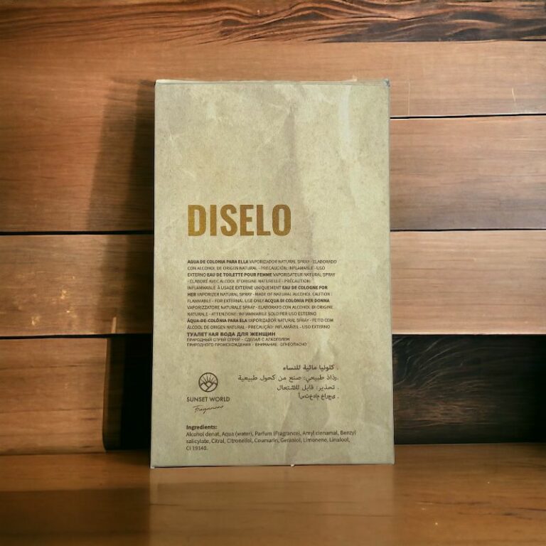 Perfume genérico Sunset World - Diselo para mulheres - Atacadista da ...