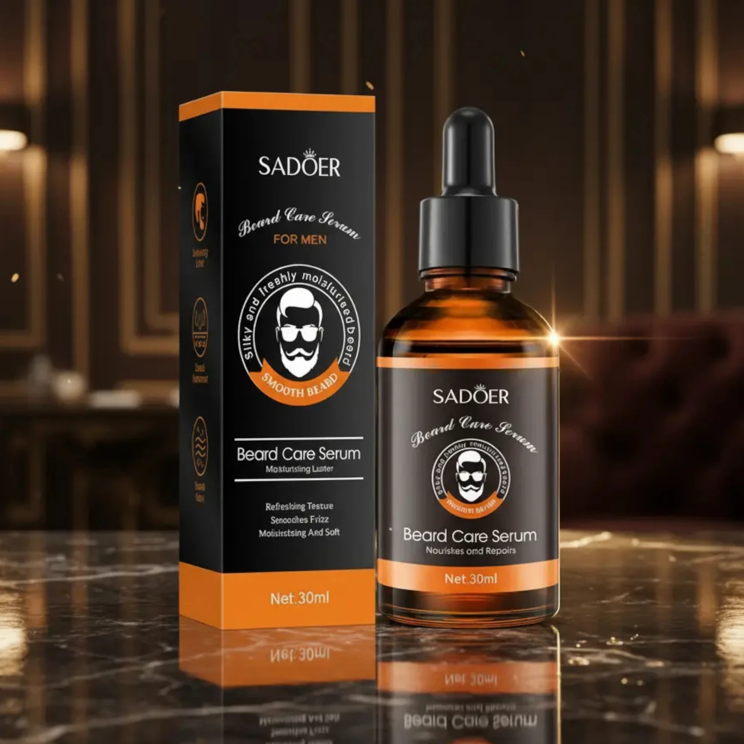 La Barbe Parfaite ! 👑 Sérum Soin Barbe Hydratant 30ml – SADOER (Douceur ...